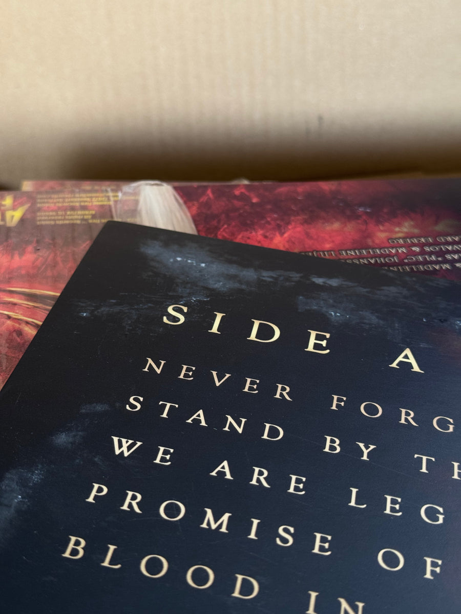 SIGNED on front - "ELEINE" debut album with gold vinyl